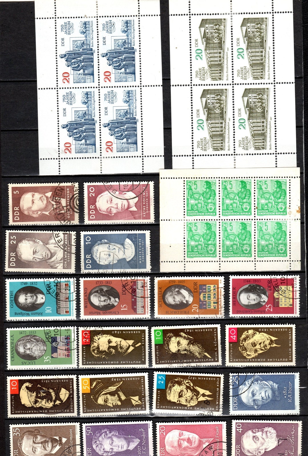 Germany Stamp Collection - Etsy