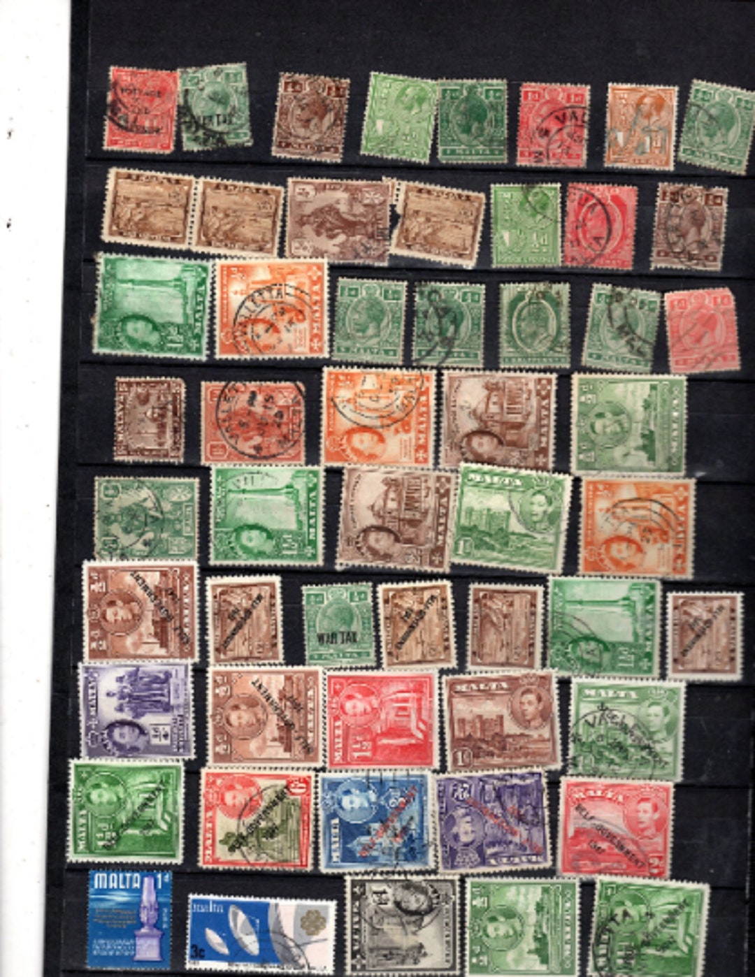 Malta Stamp Collection - Etsy