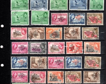90+ Older African Postage Stamps From the 1890s-1950s. Africa Stamp ...