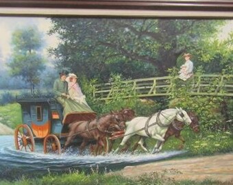 Vintage Oil Painting Signed by Bill Boswell - Etsy
