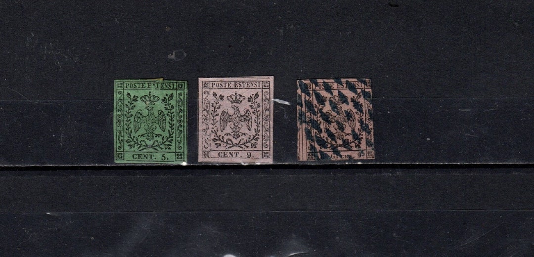 Old Italian State Modena Stamps - Etsy