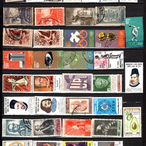 Mexico Stamp Collection - Etsy