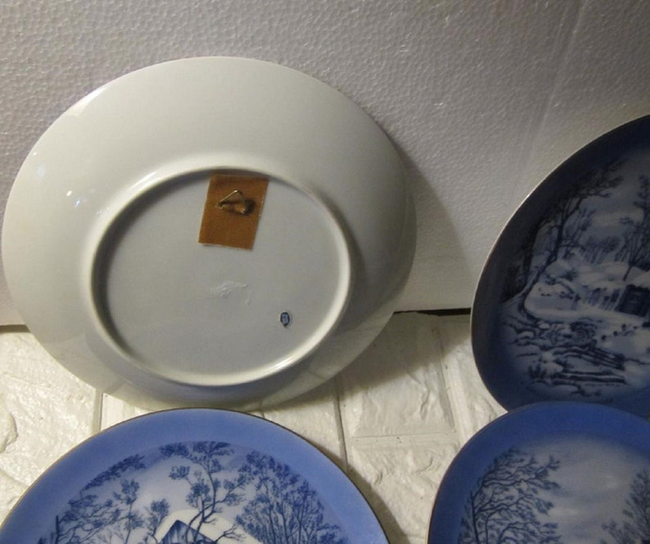 Currier and Ives Winter Scene Plates Set of 4 - Etsy