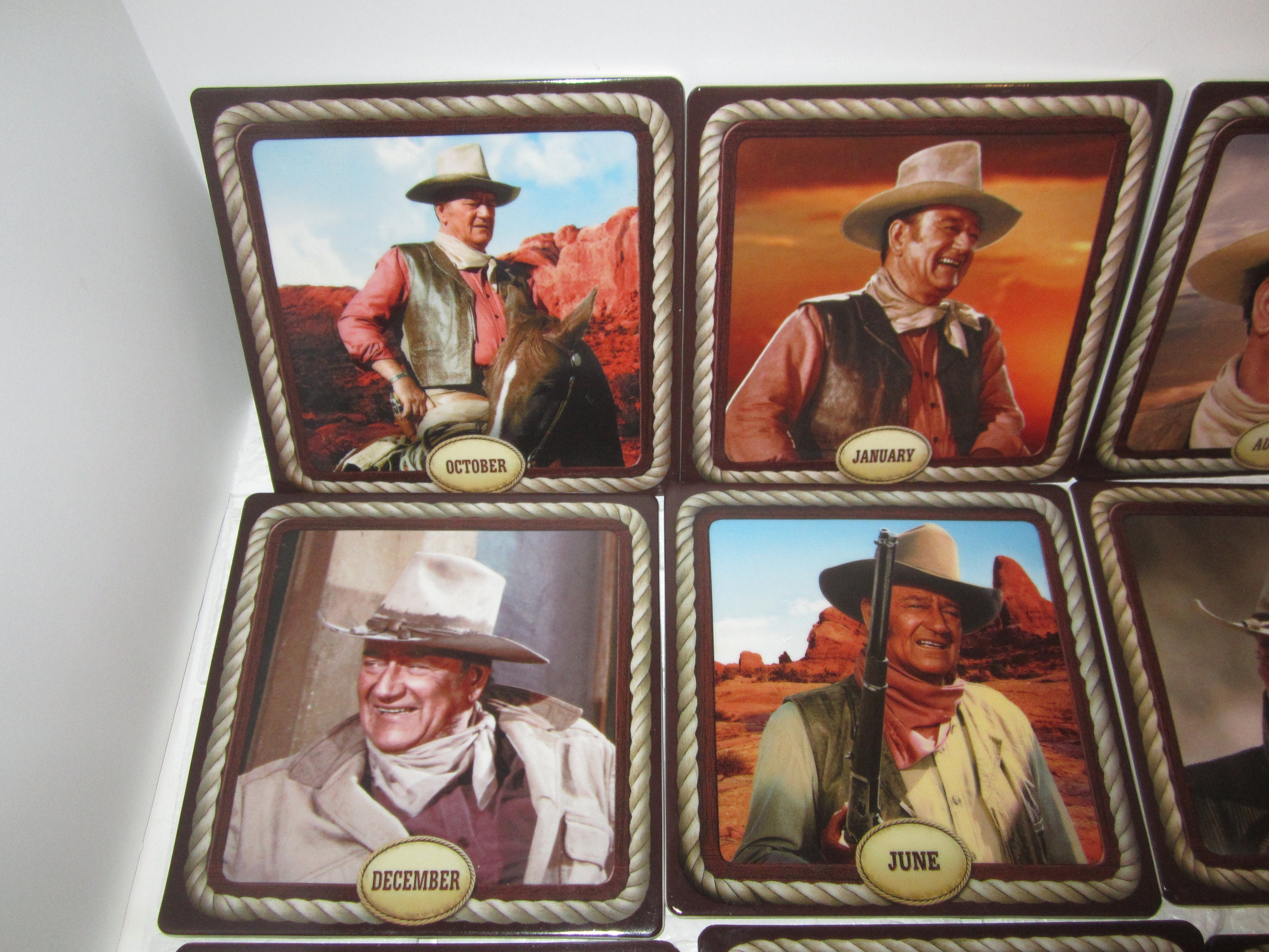 John Wayne Collector Plates - Etsy