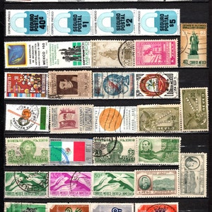Mexico Stamp Collection - Etsy