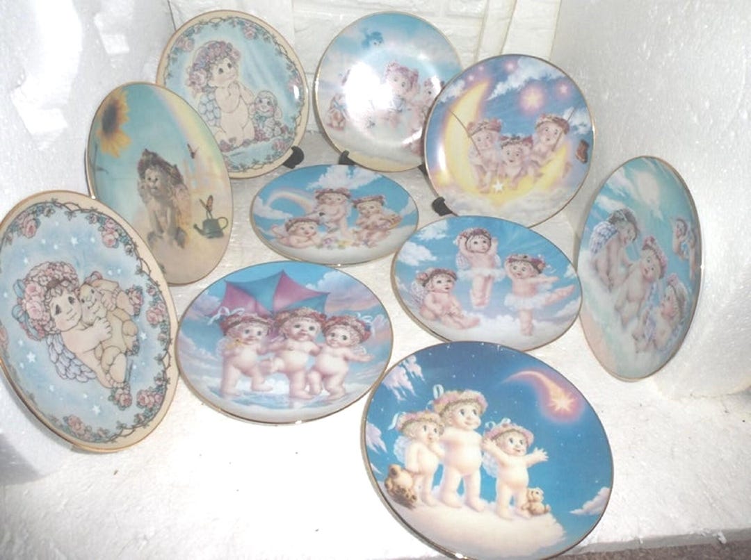 Vintage Collector Plates of Dreamsicles Set of 10 - Etsy