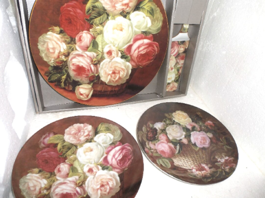 Decorative Cake Plate With Serving Utensil IOB and With 2 8" Diameter ...