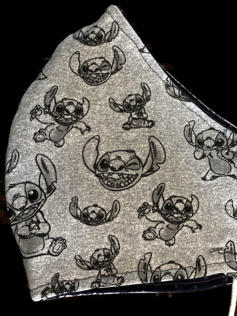 Stitch Face Mask Disney Stitch Mask Face Mask - Etsy