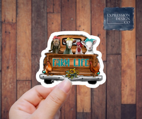 Electronics & Accessories Handmade Cow Decal Farm Life Gift Farm Life ...