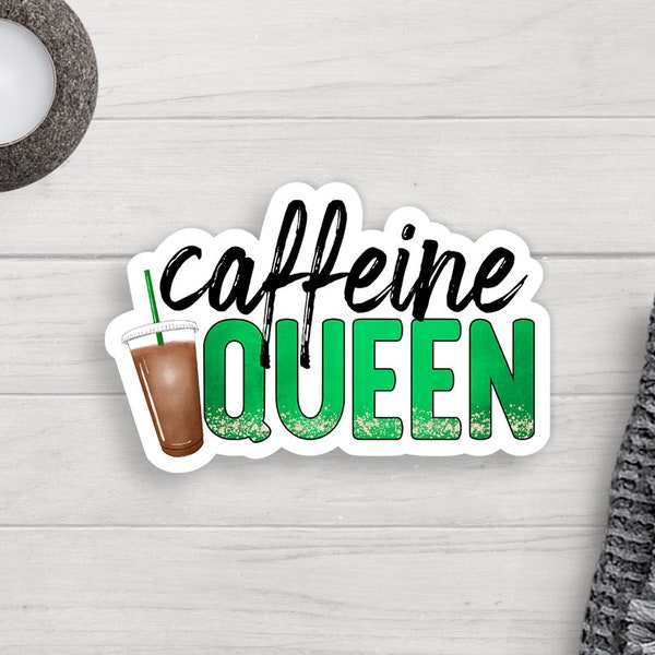 Caffeine Queen Stickers - Etsy