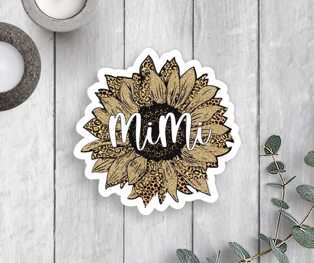 Mimi Vinyl Sticker, Mimi Sticker, Gift for Mimi, Bulk Stickers, Laptop ...