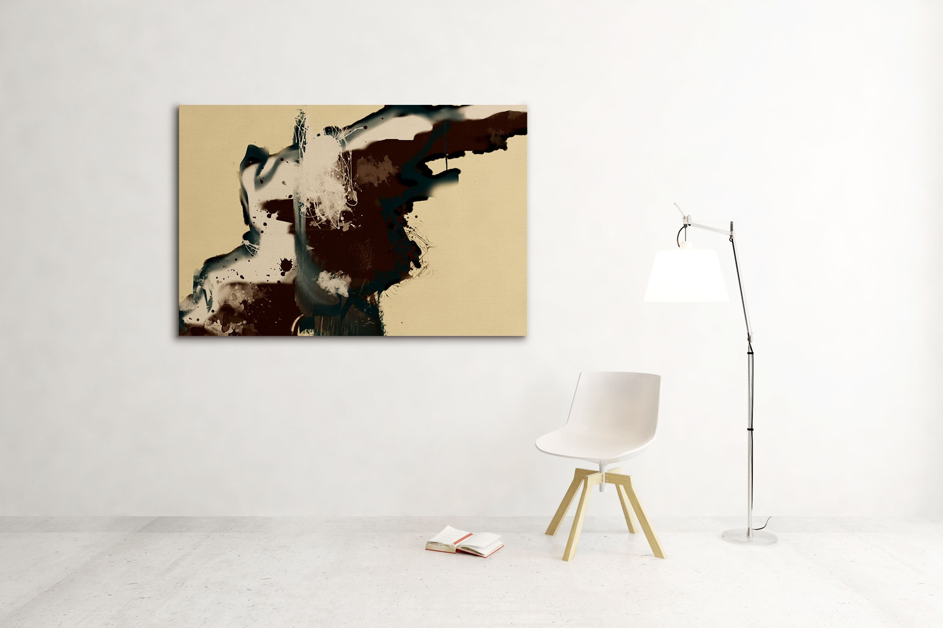 Abstract art print Trendy wall art Abstract digital download | Etsy