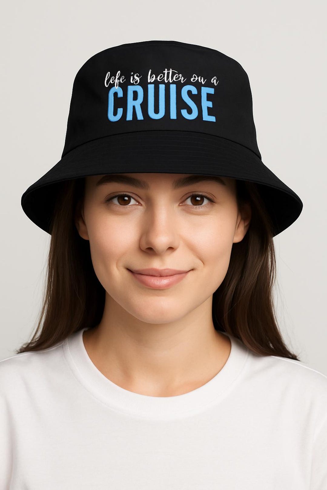 Life is Better on a Cruise Bucket Hat: Nautical Vacation Sun Hat - Etsy