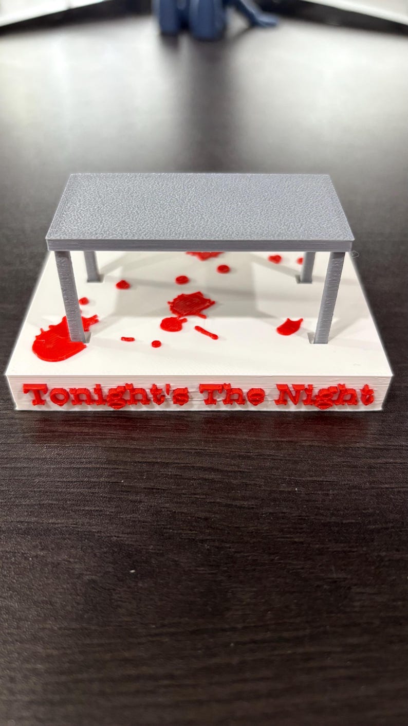 STL 3D Print File the Bay Harbor Butcher Display Stand for Dexter ...