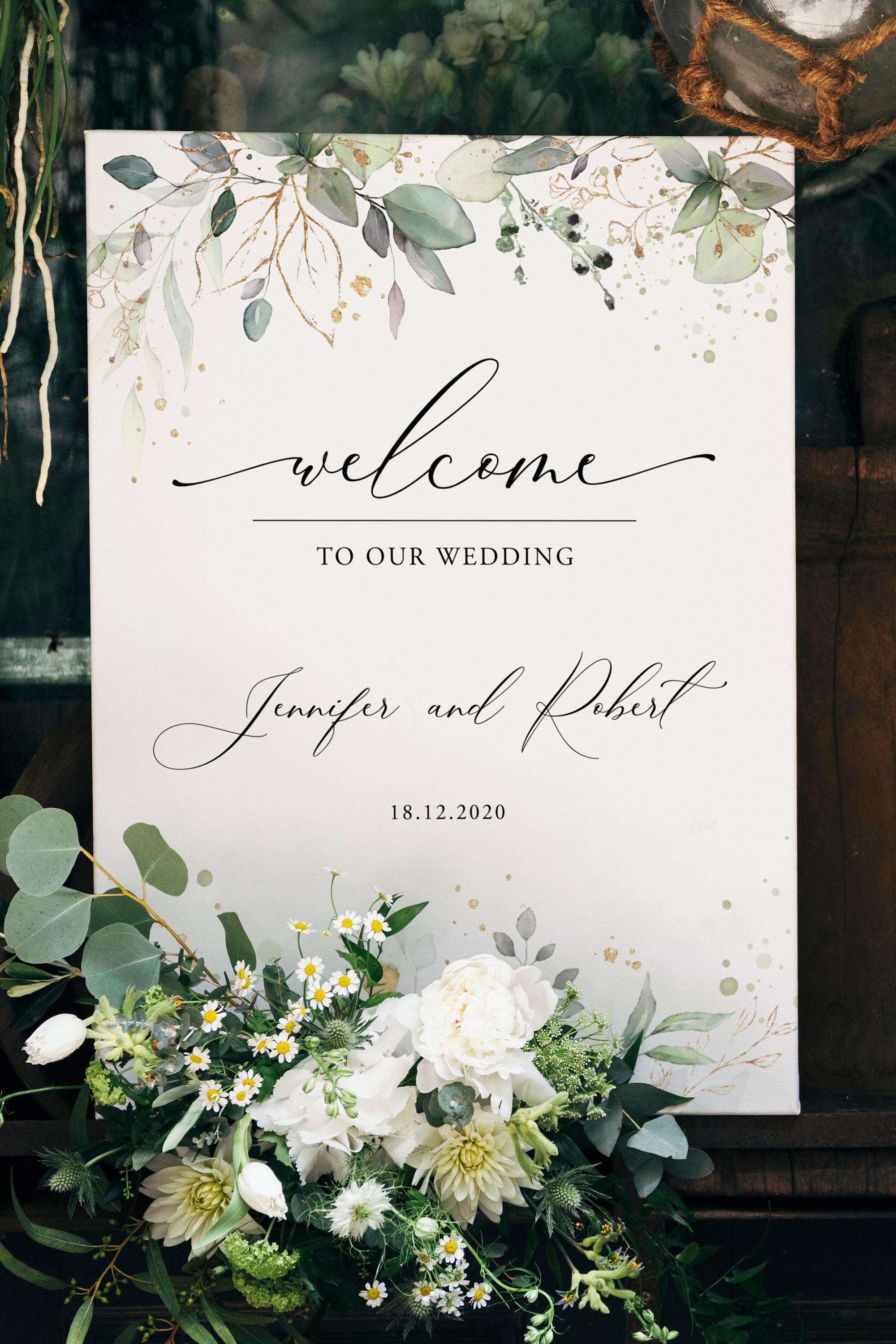 Wedding Welcome Poster Welcome Sign Porch Welcome Sign - Etsy