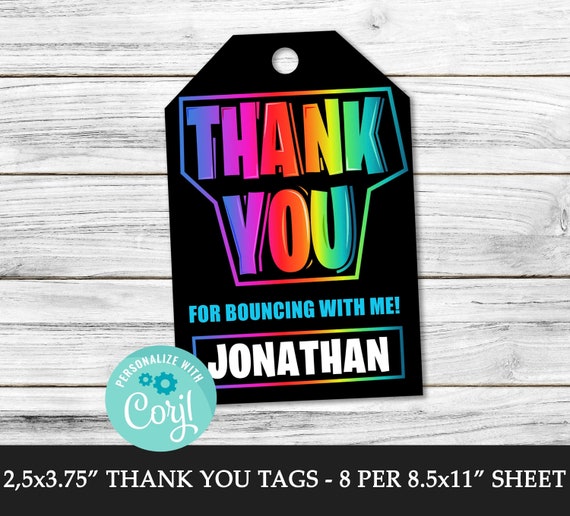 Playground Favor Tag Play Favor Tag Boys Playground Card - Etsy