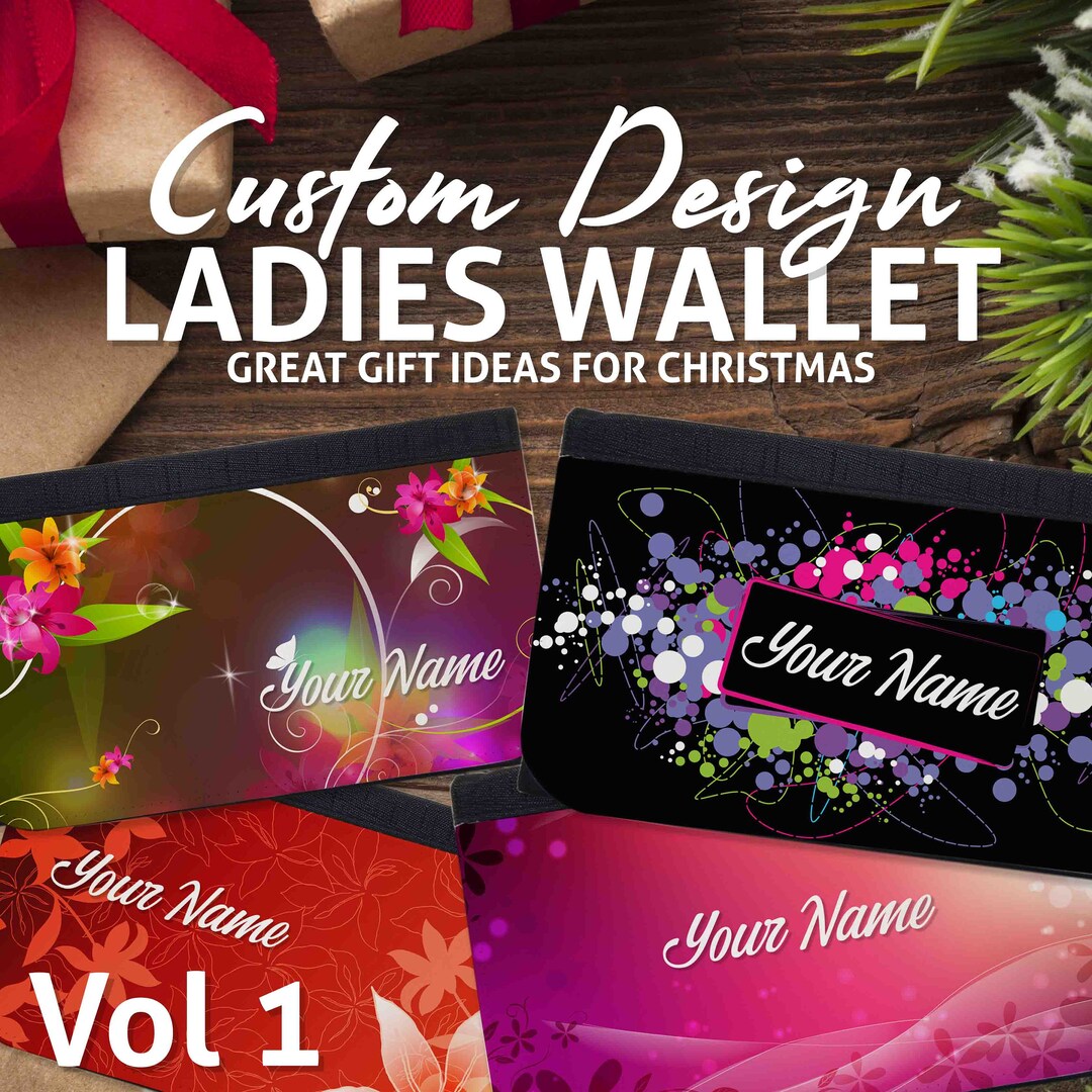 Ladies Wallet Custom Design Vol 1 - Etsy