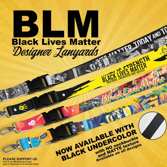 BLM Designer Lanyards All Designs - Etsy