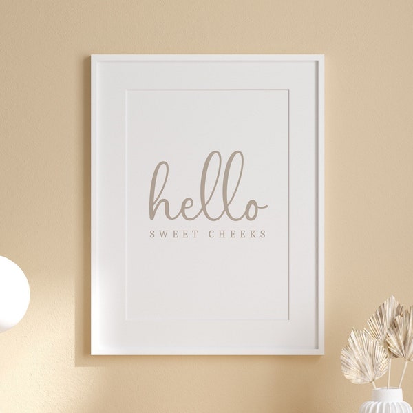 Hello Sweet Cheeks - Etsy UK