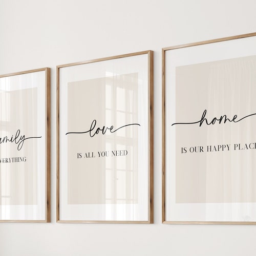 Lounge Prints Set of 3 Above Sofa Prints Home Decor Prints - Etsy UK