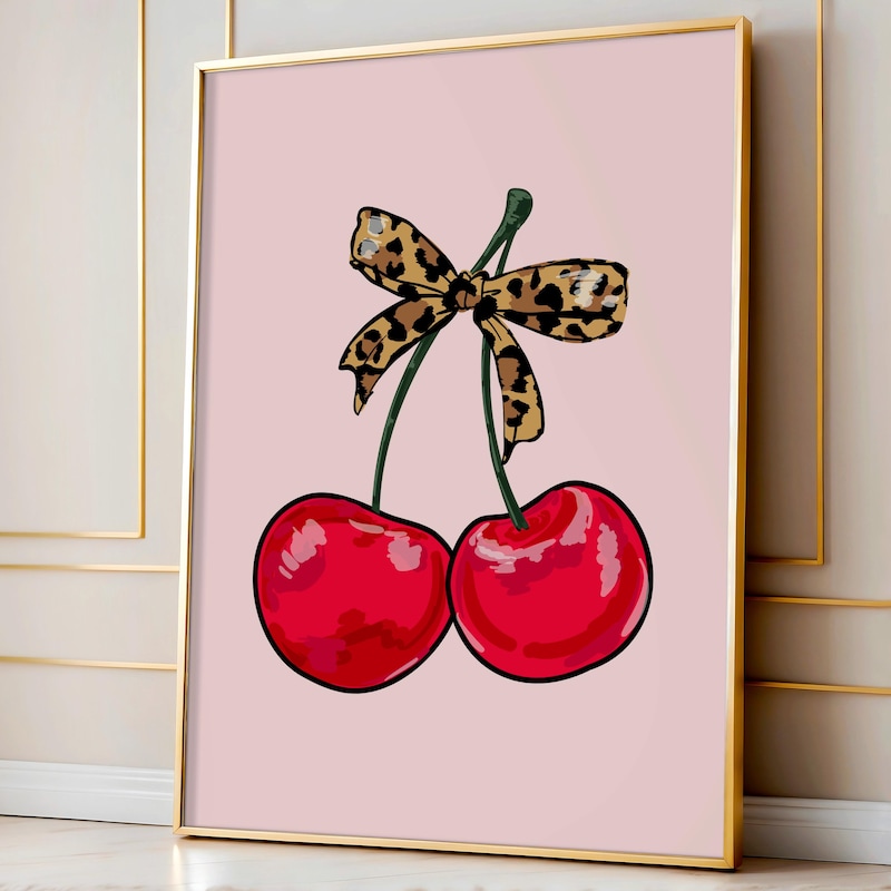 Cherry Print - Etsy UK