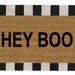 Hey Boo Doormat Rug Fall Door Mat Funny Door Mat Outdoor - Etsy