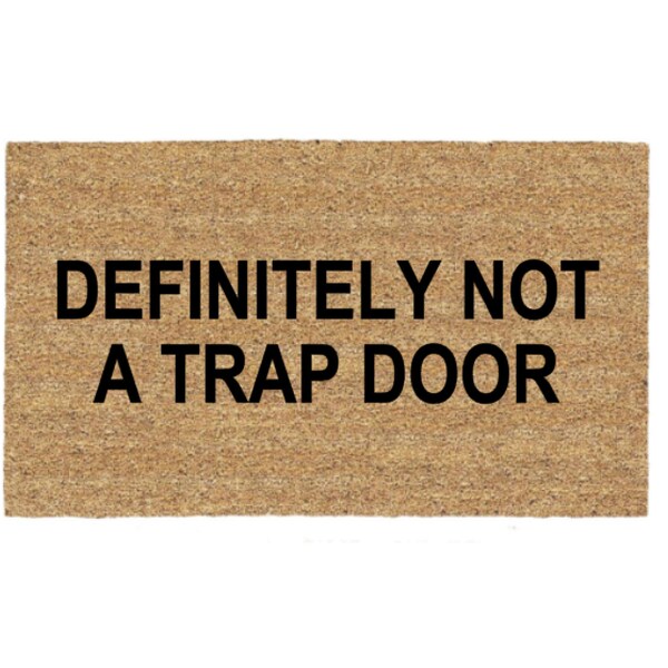 Trap Door Doormat - Etsy