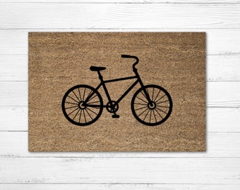Bicycle Door Mat - Etsy