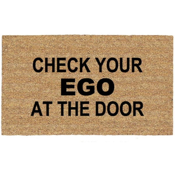 Check Your Ego at the Door - Etsy