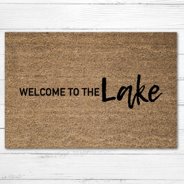 Lake House Doormat - Etsy