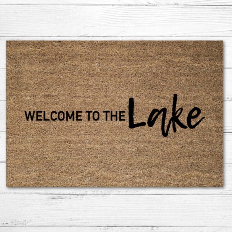 Lake House Doormat - Etsy