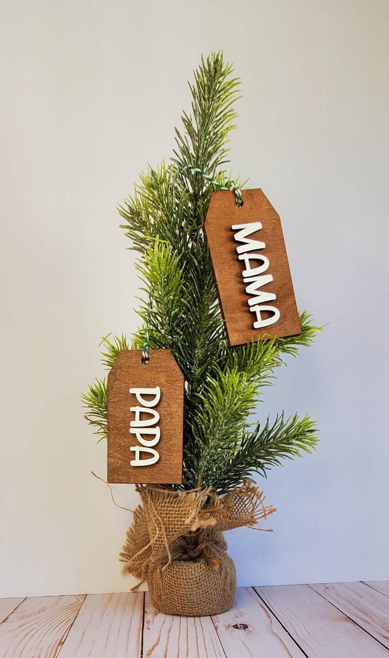 Custom Stocking Name Tags Personalized Stocking Label Custom | Etsy