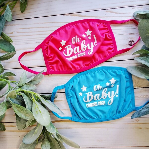 Gender Reveal Mask - Etsy