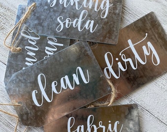 Laundry Room Tags | Etsy