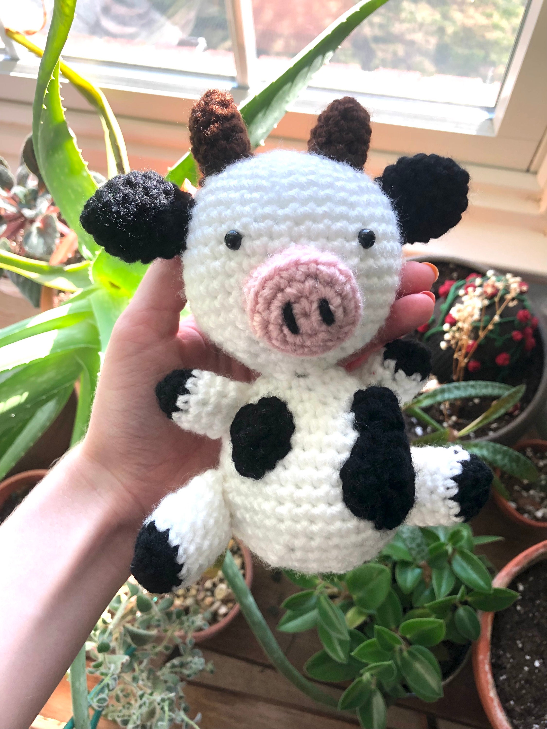 Cow Amigurumi Crochet PDF Pattern - Etsy