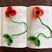 Poppy Bookmark Crochet PDF Pattern Beginner Simple Easy Crochet ...