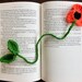 Poppy Bookmark Crochet PDF Pattern Beginner Simple Easy Crochet ...