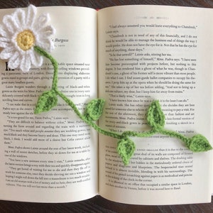 Daisy Lavender and Flower Crochet Bookmark PDF Pattern Bundle - Etsy