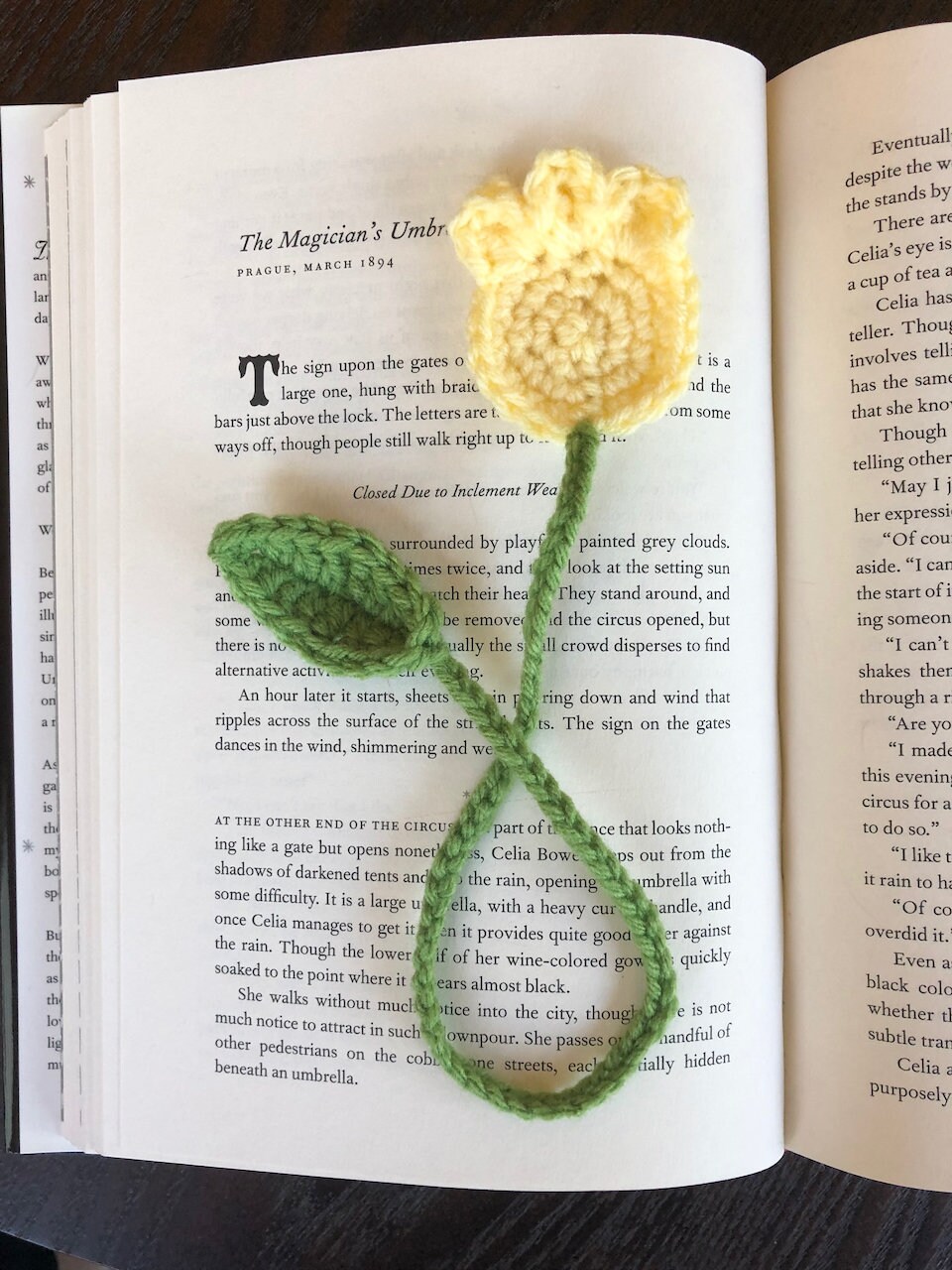 Tulip Bookmark Crochet PDF Pattern Easy Beginner Crochet - Etsy