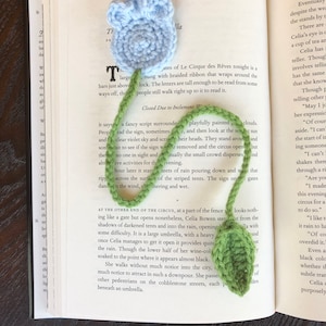Tulip Bookmark Crochet PDF Pattern | Easy Beginner Crochet Tutorial ...