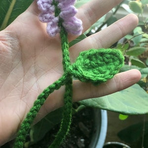 Lavender Bookmark Crochet PDF Pattern Easy Beginner Crochet | Etsy