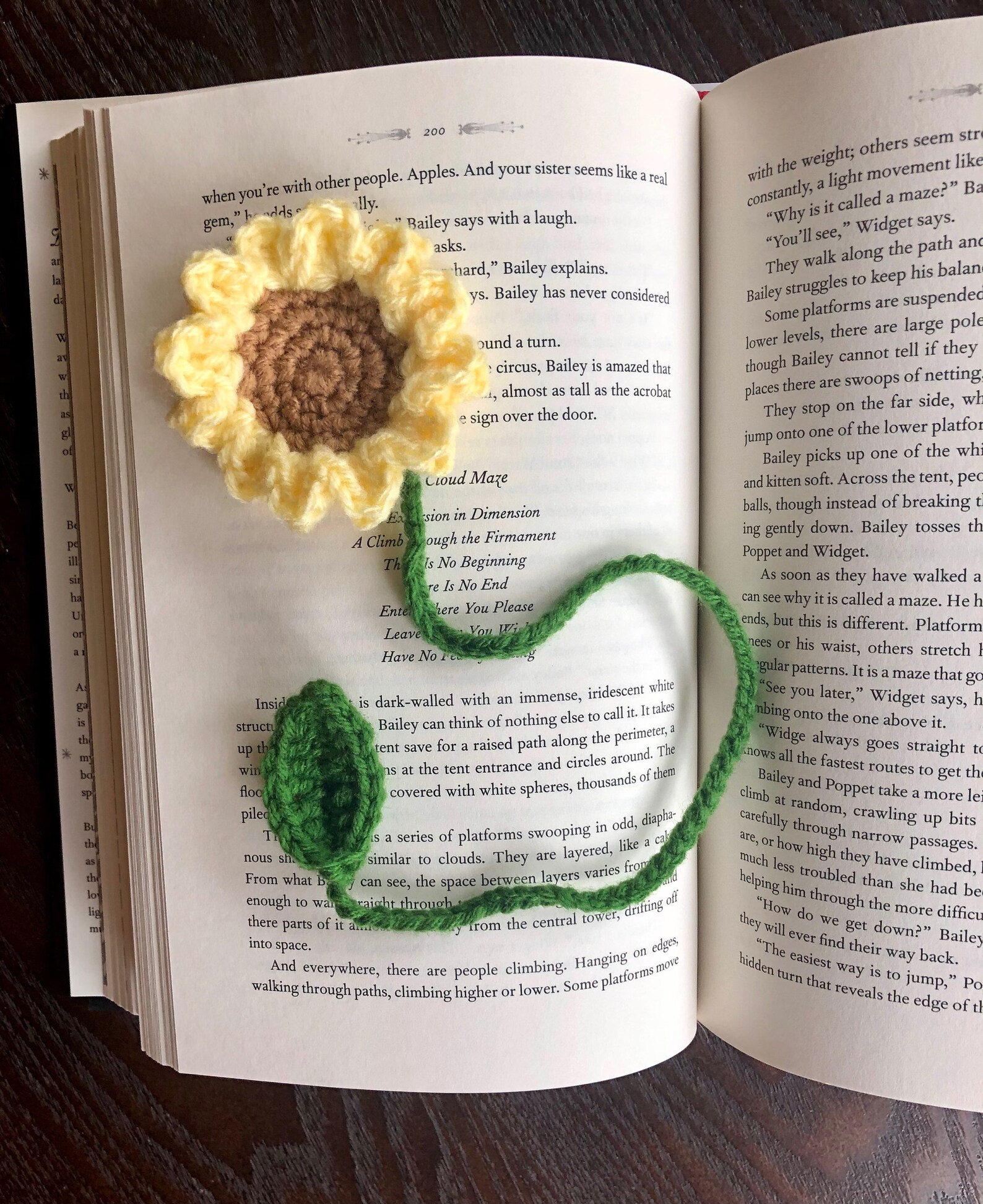 Sunflower Bookmark Crochet PDF Pattern Easy Beginner Crochet Tutorial ...