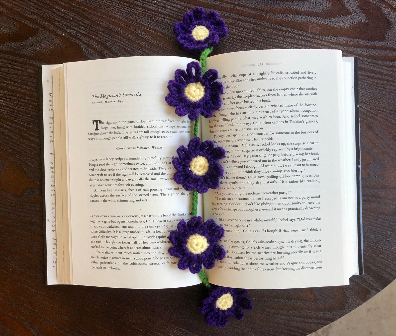 Aster Bookmark Crochet PDF Pattern Easy Beginner Crochet | Etsy