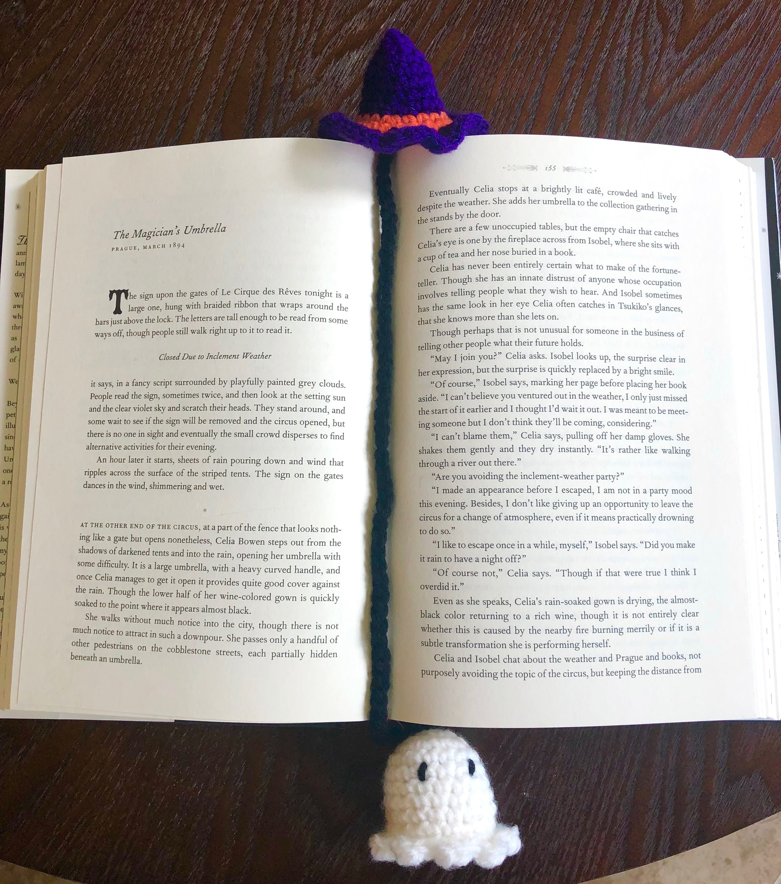 Ghost and Witch Hat Crochet Bookmark Halloween PDF Pattern - Etsy