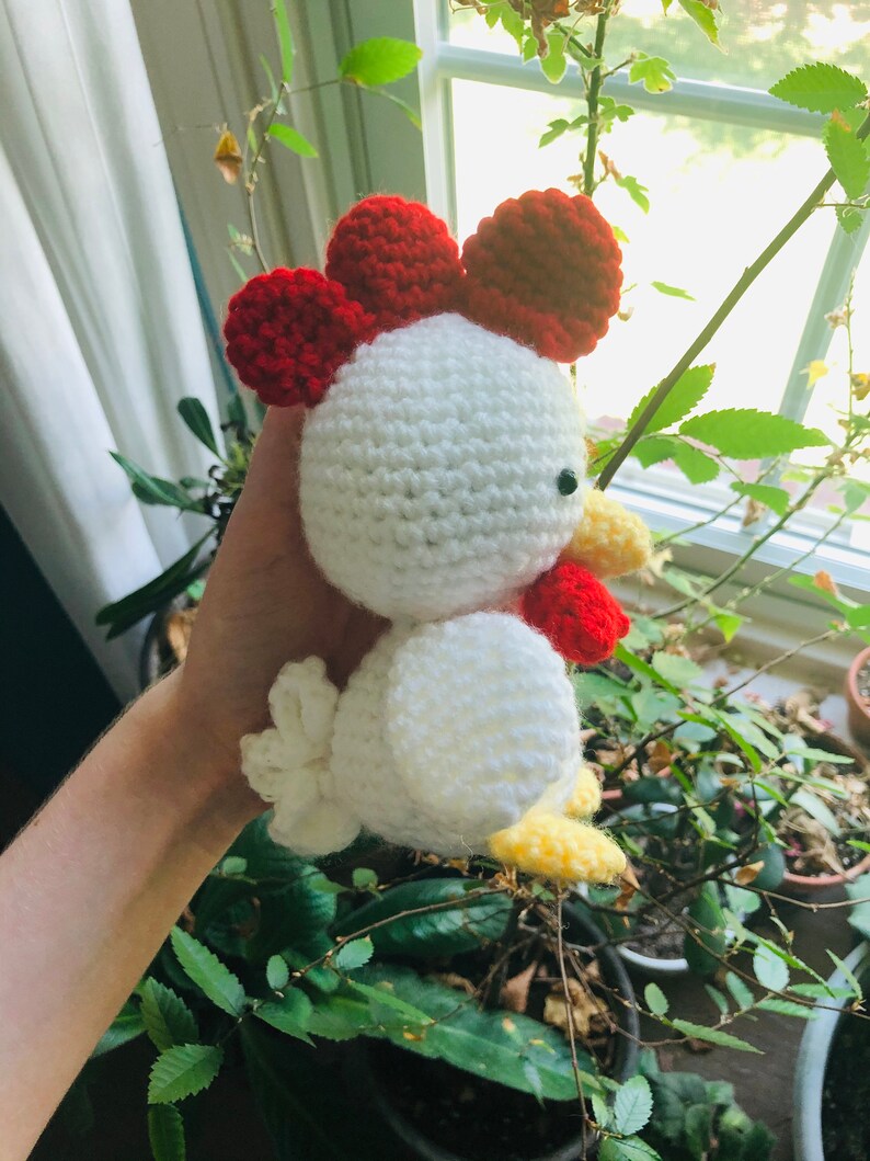 Rooster / Chicken Amigurumi Crochet PDF Pattern Simple Easy | Etsy