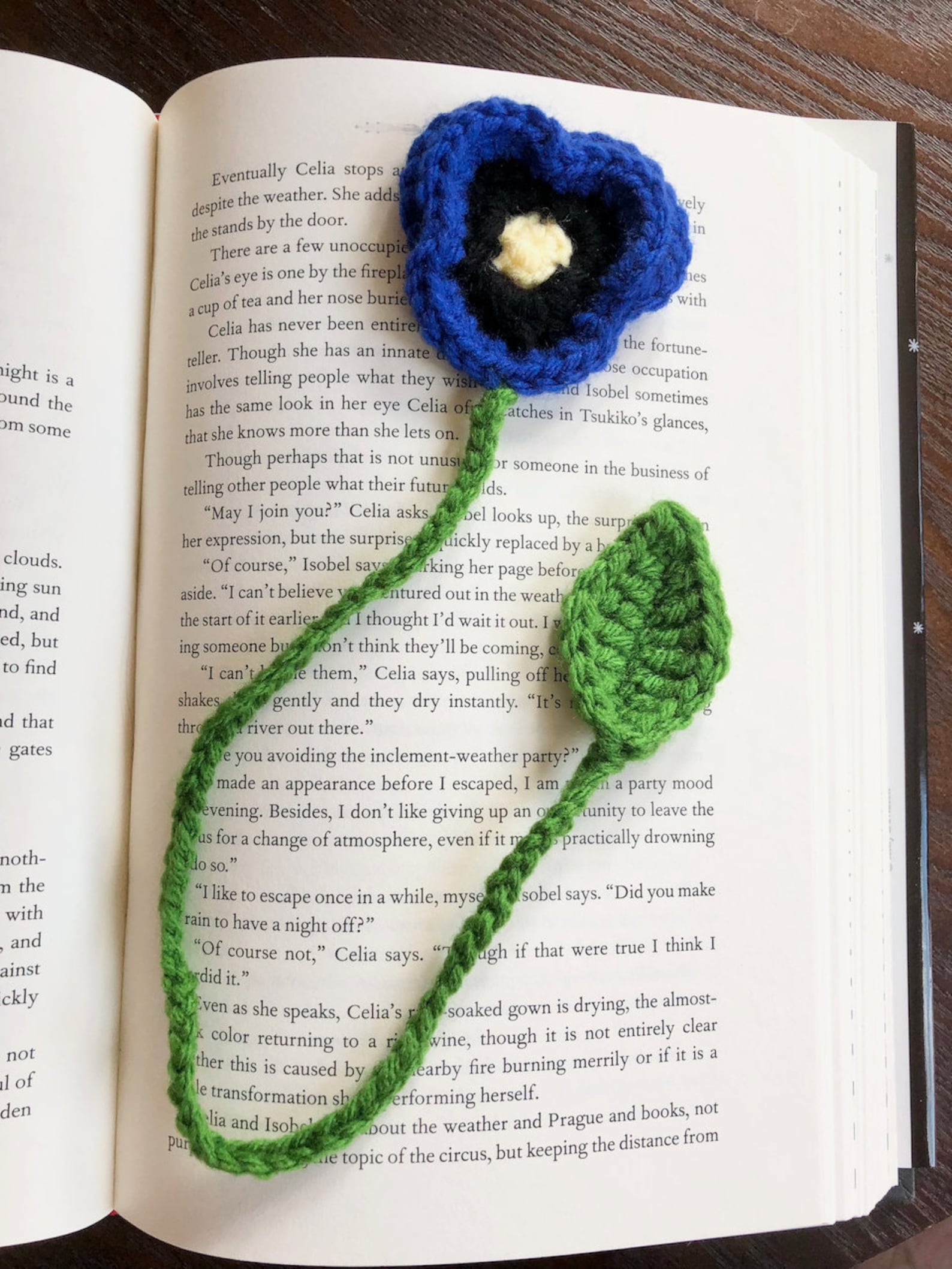 Pansy Bookmark Crochet PDF Pattern - Etsy