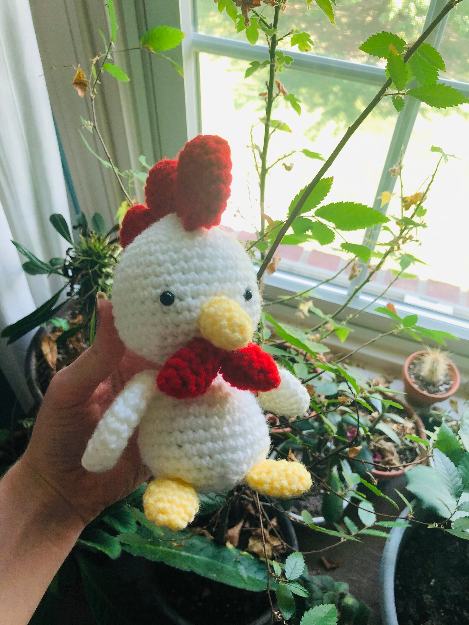 Rooster / Chicken Amigurumi Crochet PDF Pattern Simple Easy - Etsy