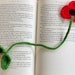 Poppy Bookmark Crochet PDF Pattern Beginner Simple Easy Crochet ...