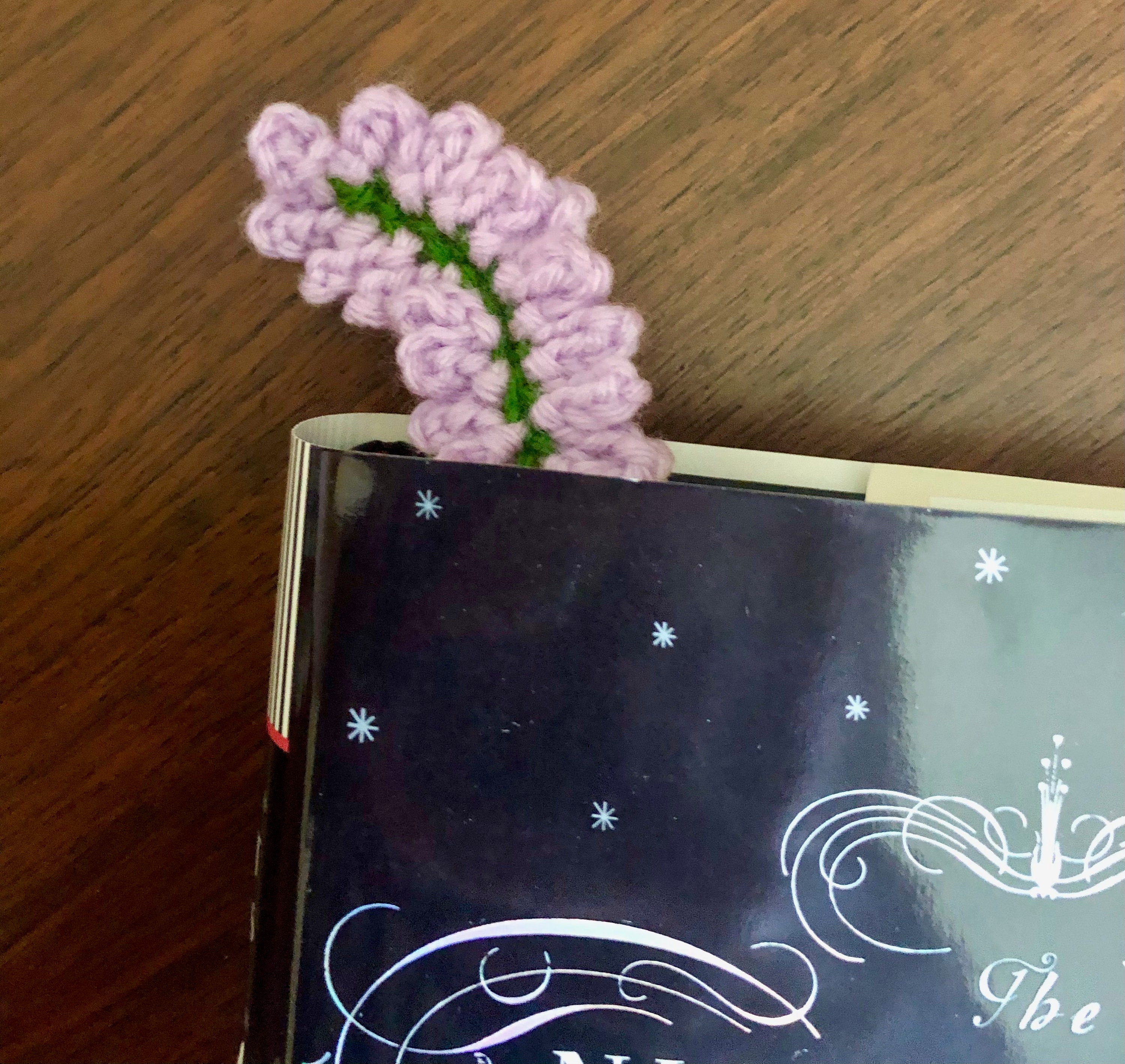 Lavender Bookmark Crochet PDF Pattern Easy Beginner Crochet - Etsy