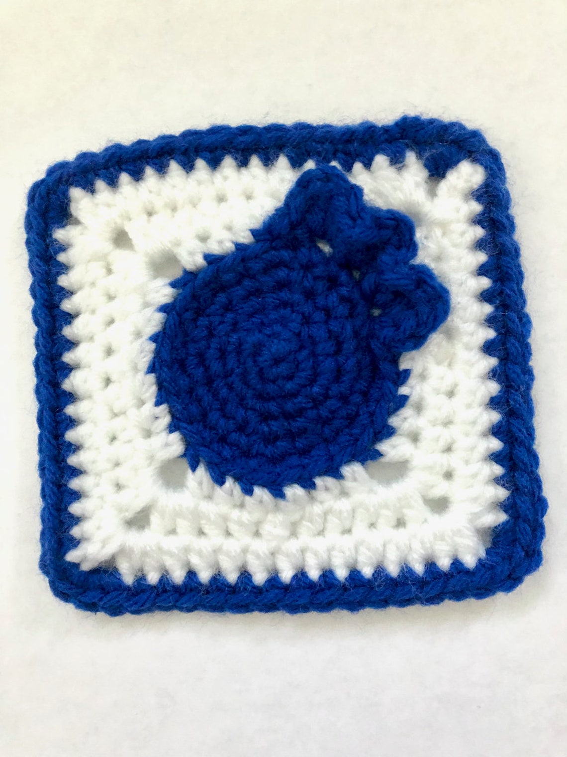 Blueberry Granny Square Crochet PDF Pattern - Etsy